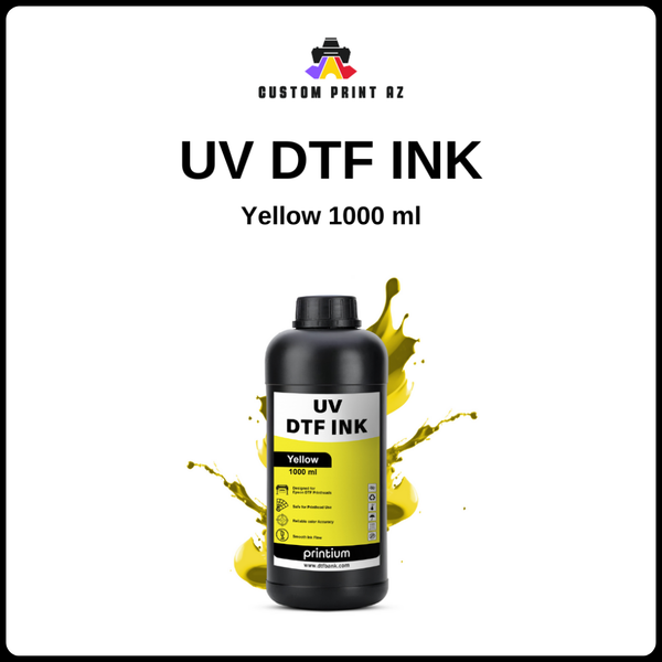 UV DTF Ink - Yellow 1 Liter – Custom Print AZ