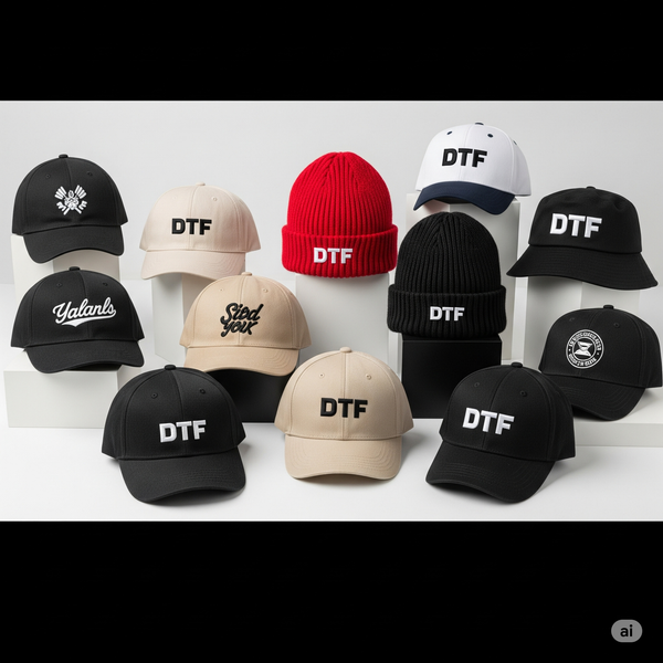 DTF for Hats – High-Quality Custom Headwear Printing