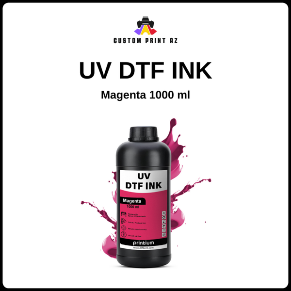 UV DTF Ink - Magenta 1 Liter – Custom Print AZ